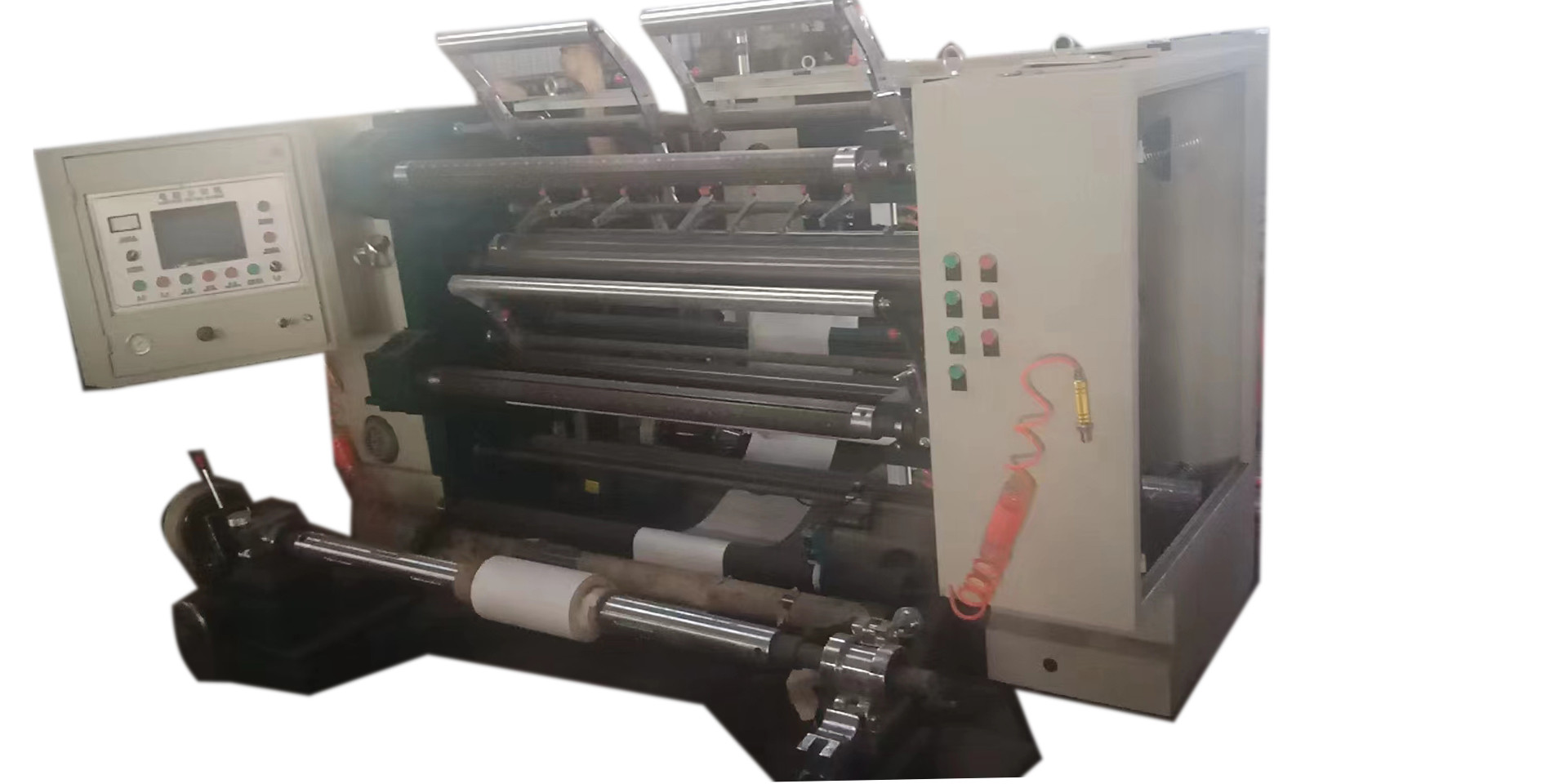1100mm maximum cutting width CPP film vertical cutting machine