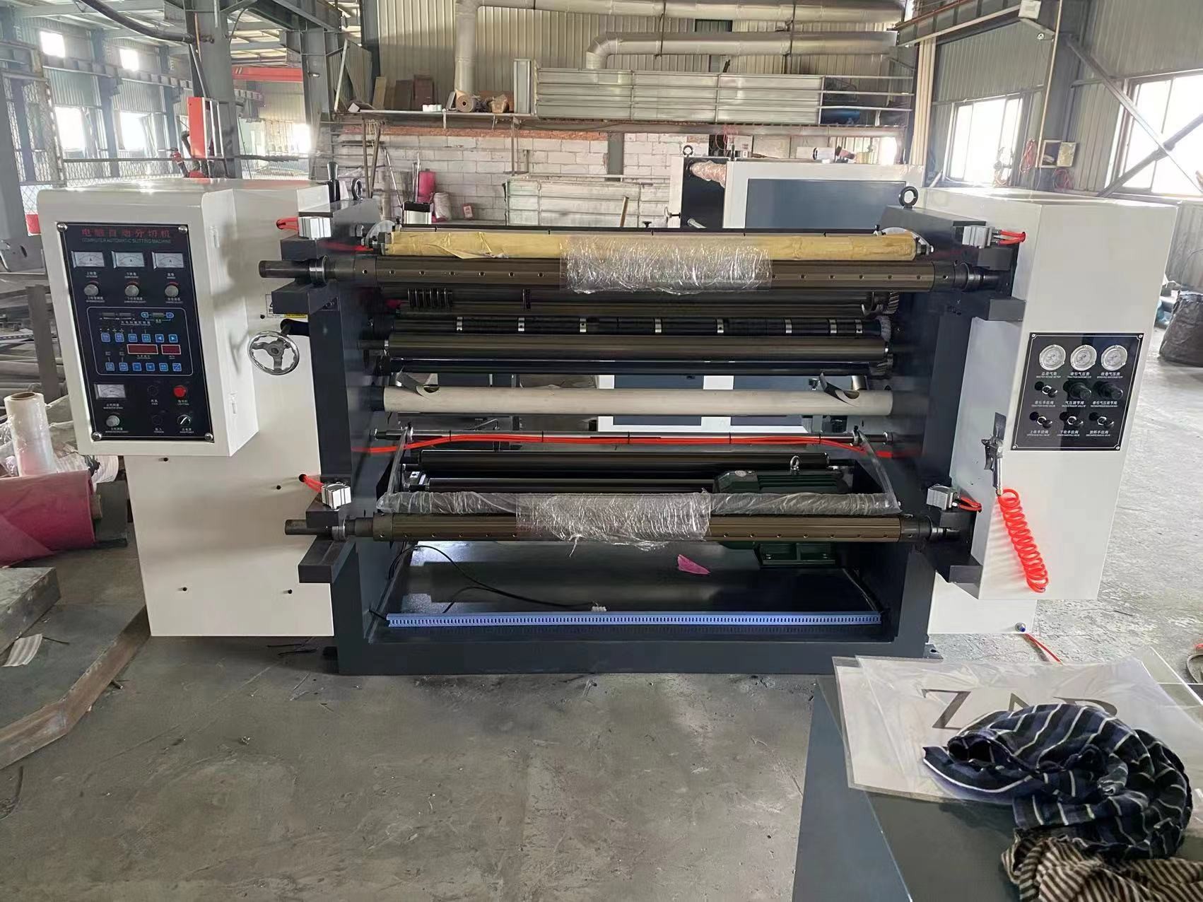 1300 Automatic Wide Vertical Slitting Machine Paper Slitting And ...